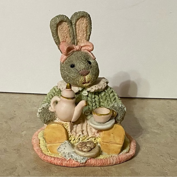 Snuggle Buddies | Accents | Vintage Snuggle Buddies Honey Bunny Tea ...